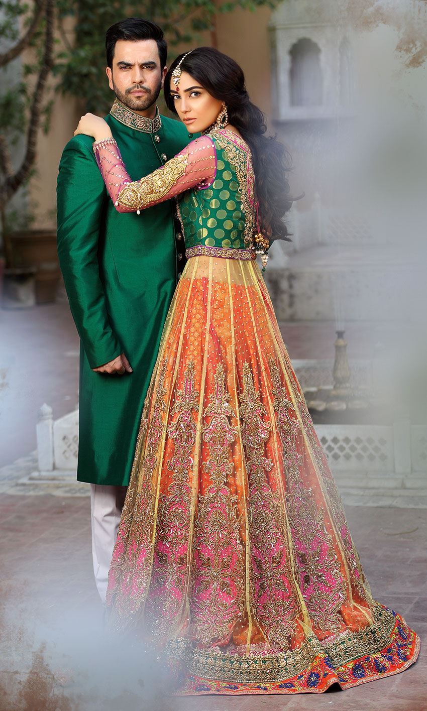 Unique & Stylish Mehndi Suits 2020 | Dailyinfotainment