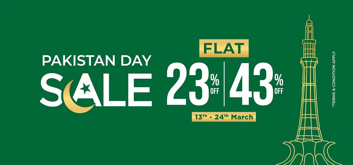 Diners Pakistan Day Sale 2024 Flat 23% & 43% Off (Shop Online)