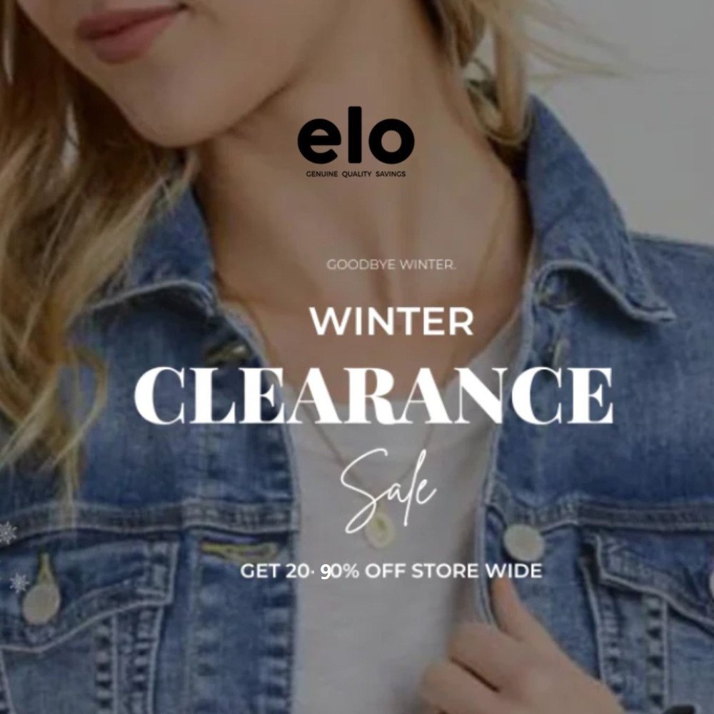 Elo Store Winter Clearance Sale 2024 Upto 90% Off Prices