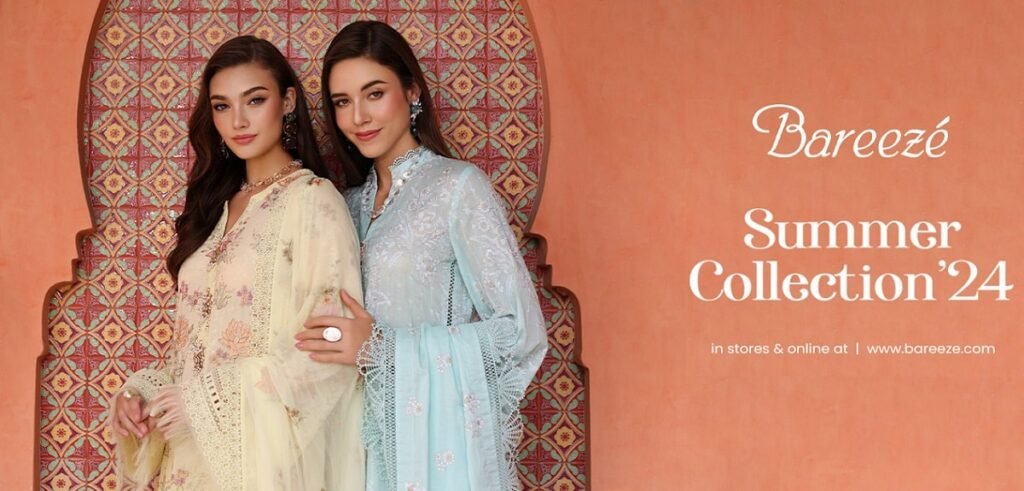 Bareeze Summer Collection 2024 Unstitched With Price