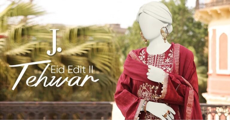 J. Junaid Jamshed Eid Collection 2025 With Price