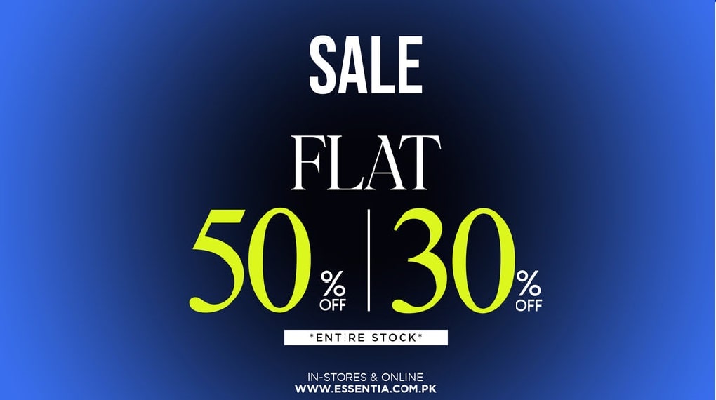 Essentia Sale 2024 Flat 50% Off On Summer Collection’s