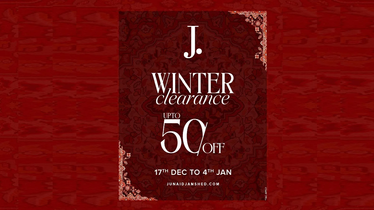 J. Winter Clearance Sale 2026 Upto 50% Off With Price