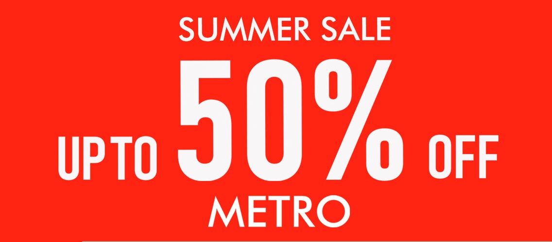 Metro Shoes Summer Sale 2026 Upto 50% Off With Price